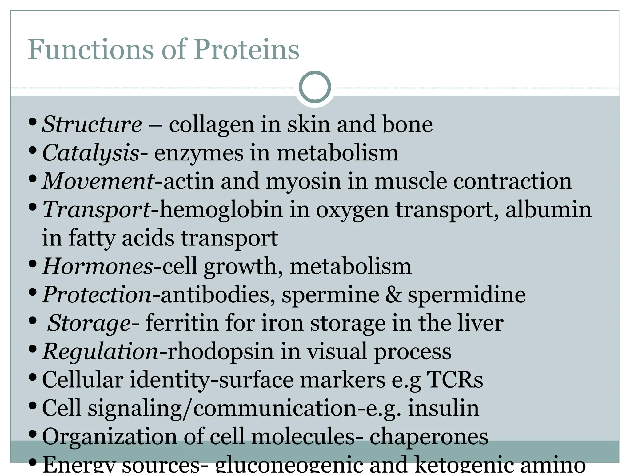 PROTEINS structure, function and properties.pptx