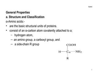 Proteins (Structural VS Functional proteins and their use) | PPTX