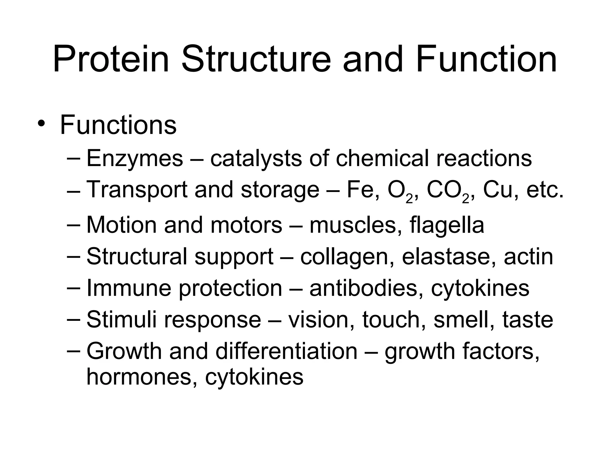 Proteins – Basics you need to know for Proteomics | PPT