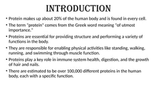 biochemistry of proteins definition.pptx