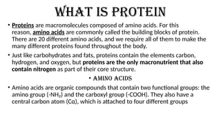 biochemistry of proteins definition.pptx