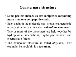 Proteins (1). presentation and it's types | PPTX