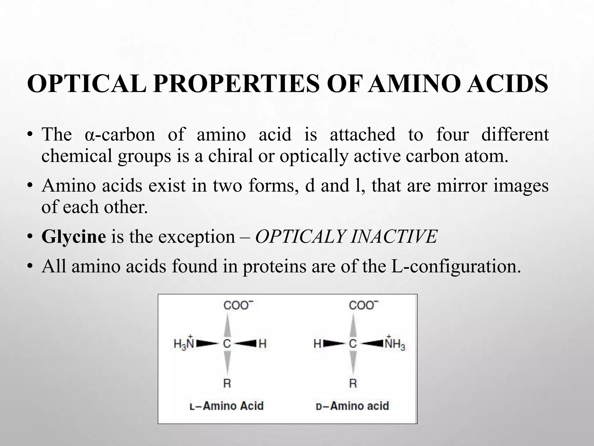 Amino acids and Structure of Proteins | PPTX