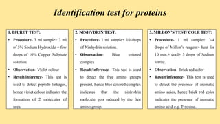 Proteins and amino acids | PPT
