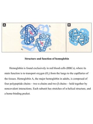 Proteins and their biological structures | PDF