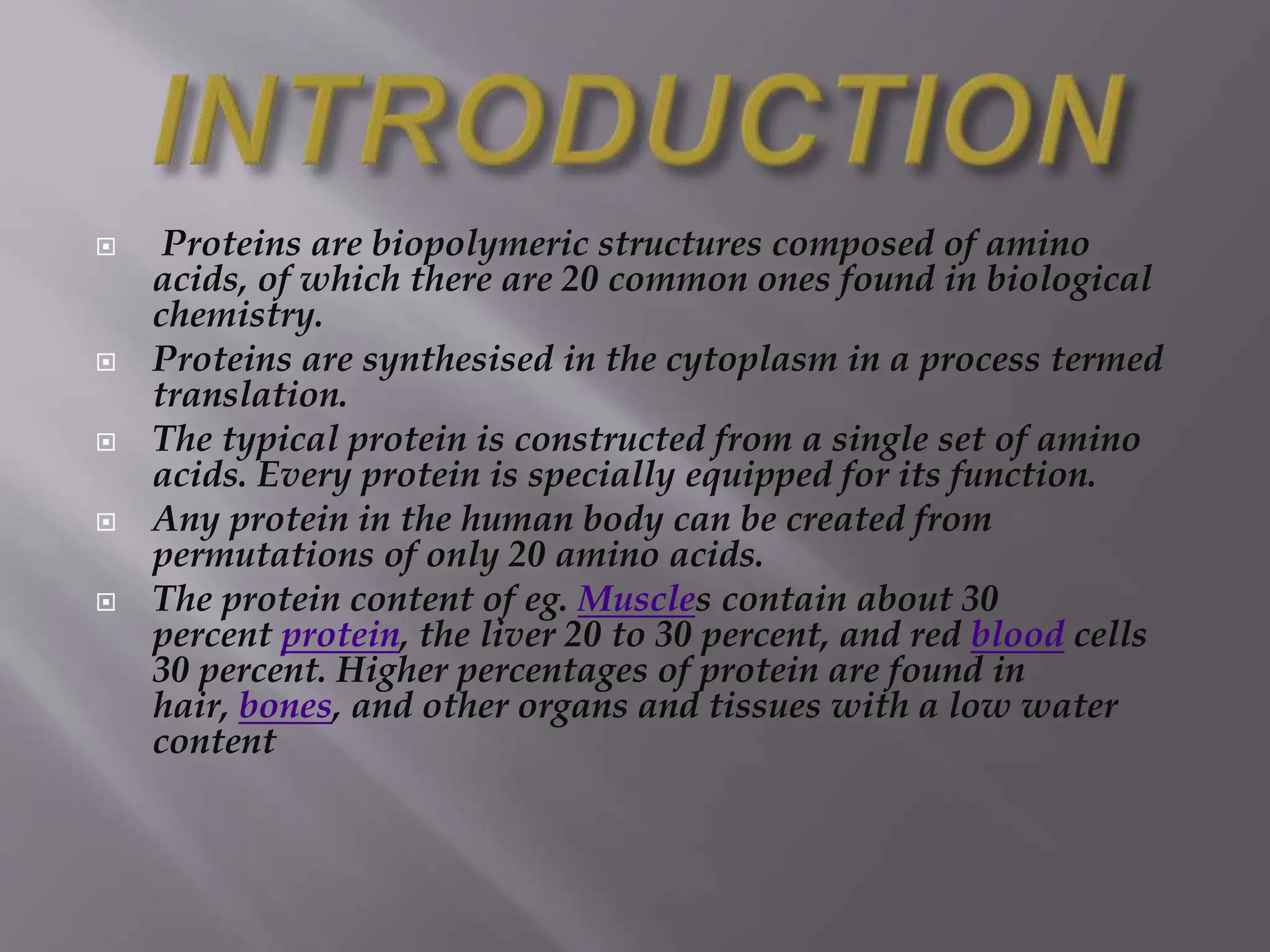 Proteins chemistry project.pptx chemistry practical | PPTX