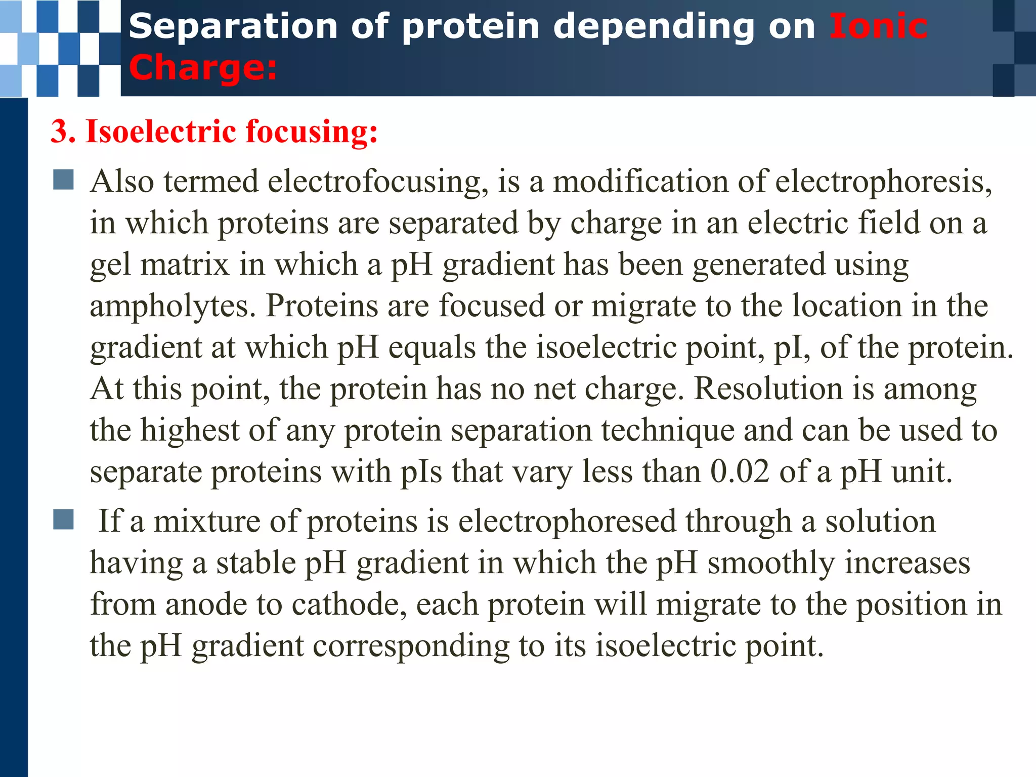 Protein separation methods | PPT