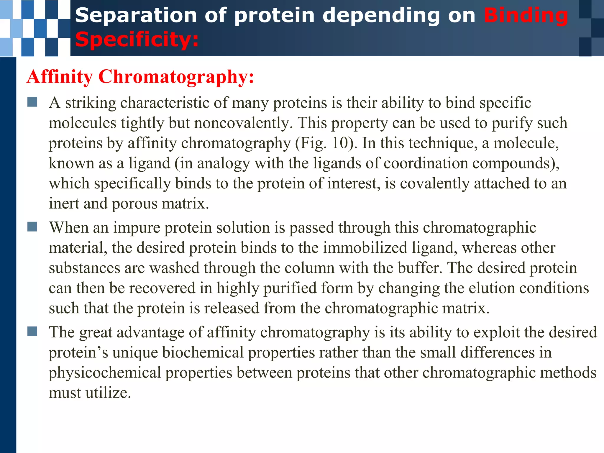 Protein separation methods | PPT