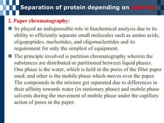 Protein separation methods | PPT