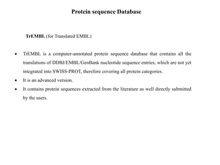 protein sequence database bioinformatics.pdf