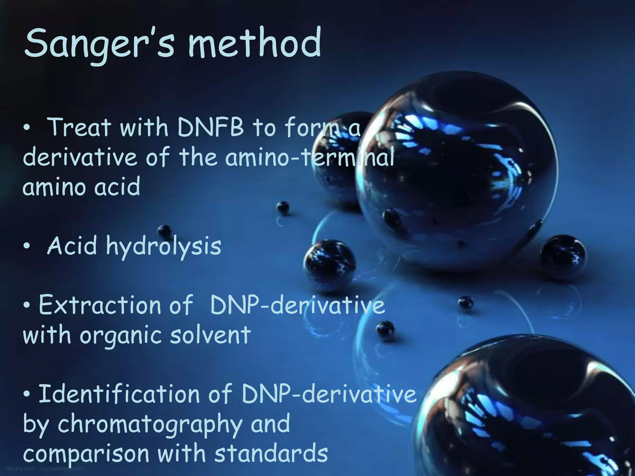 Protein sequencing | PPTX