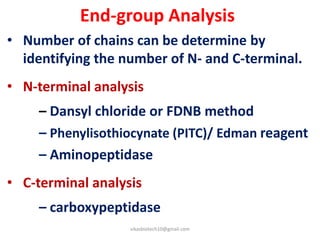 Protein sequencing | PPTX