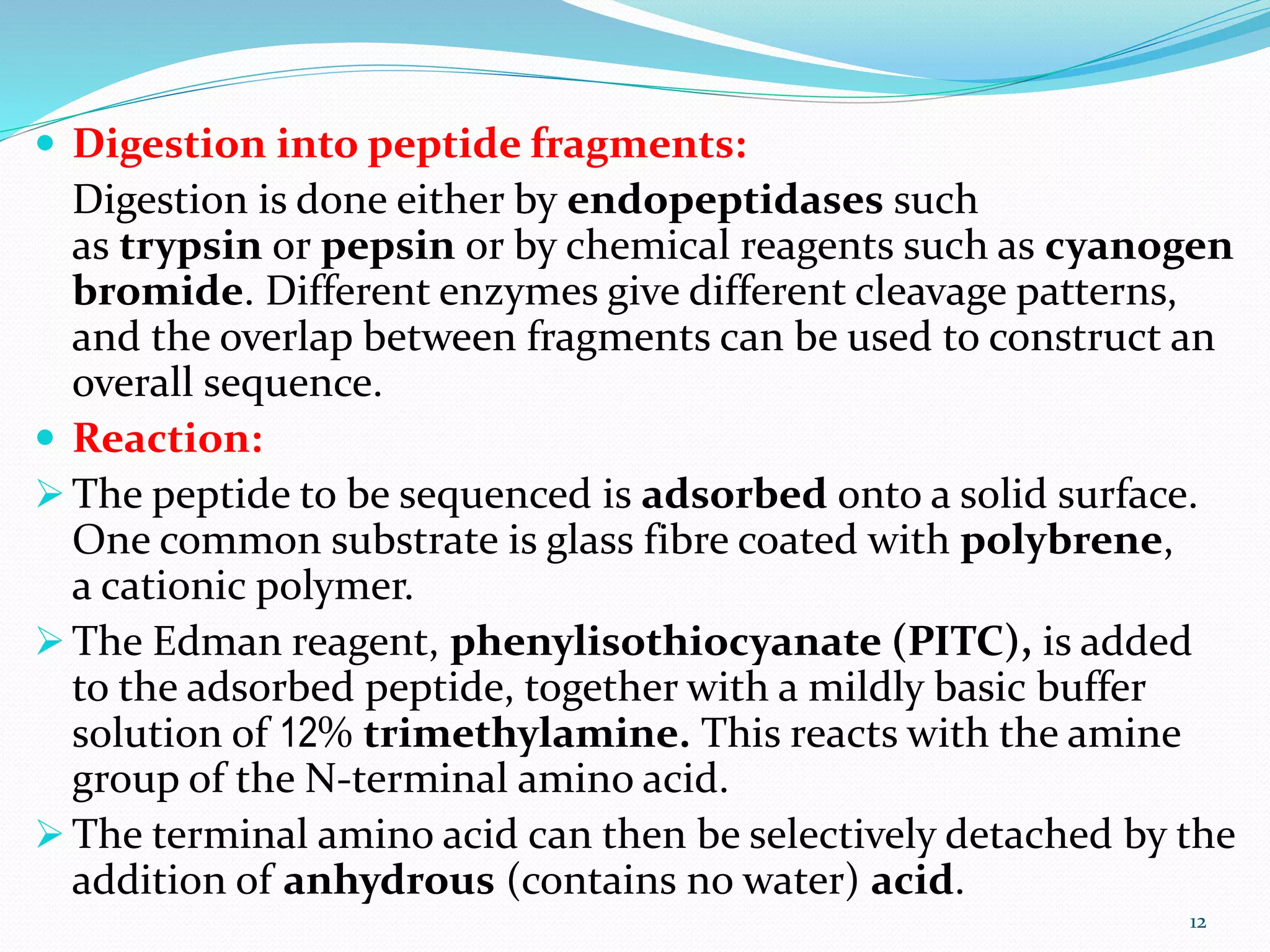 Protein Sequencing Strategies | PPTX