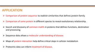 Protein sequencing by kk sahu | PPTX