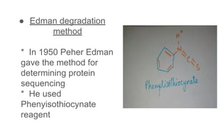 Protein sequencing | PPT