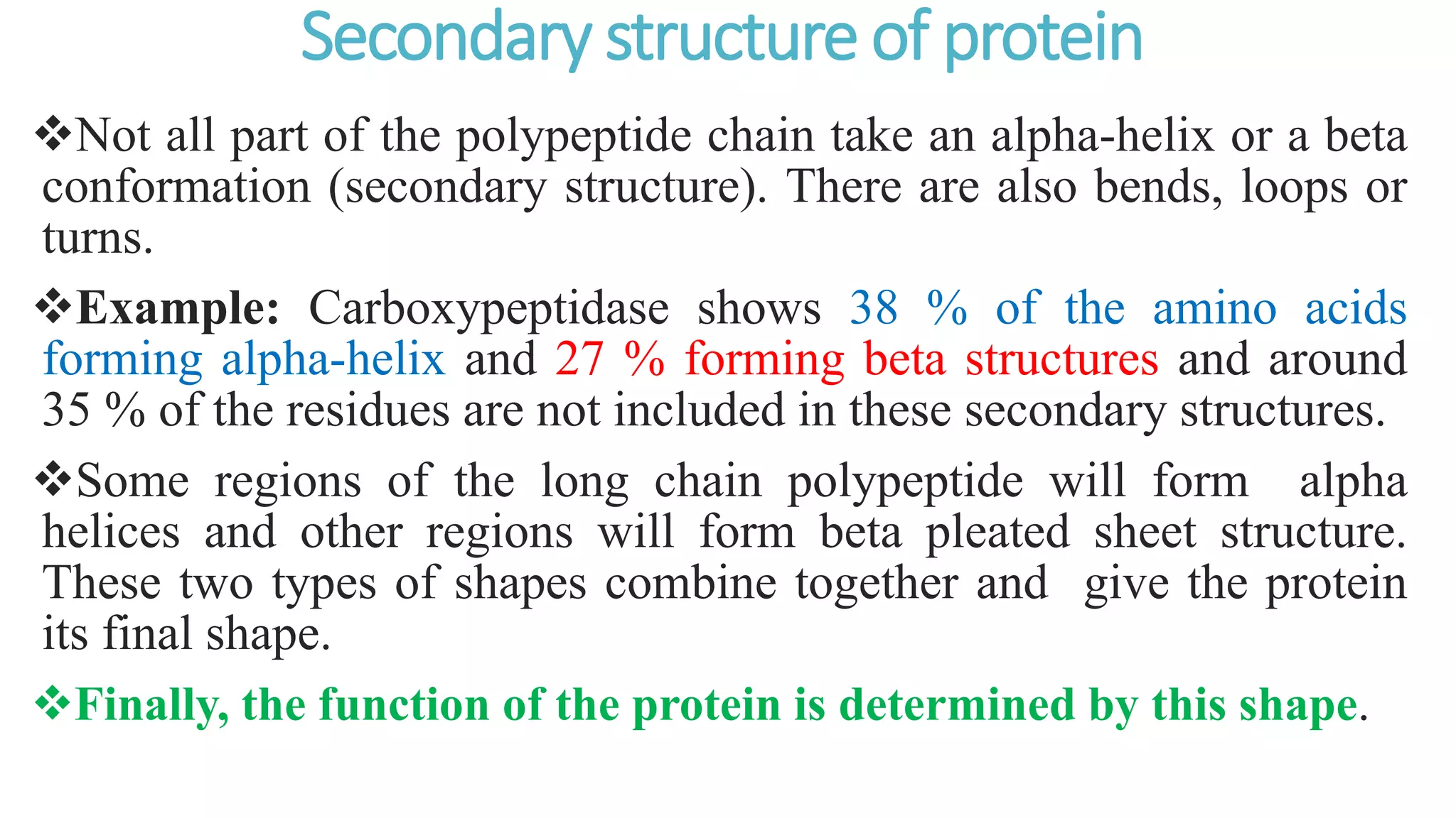 PROTEINS & LEVELS OF STRUCTURAL CONFORMATION pptx.pptx