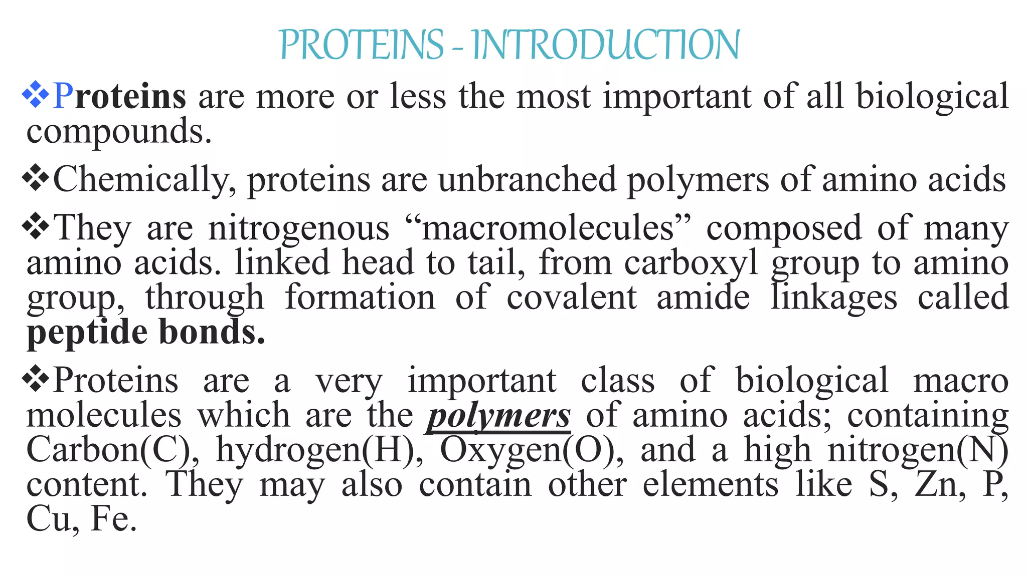 PROTEINS & LEVELS OF STRUCTURAL CONFORMATION pptx.pptx