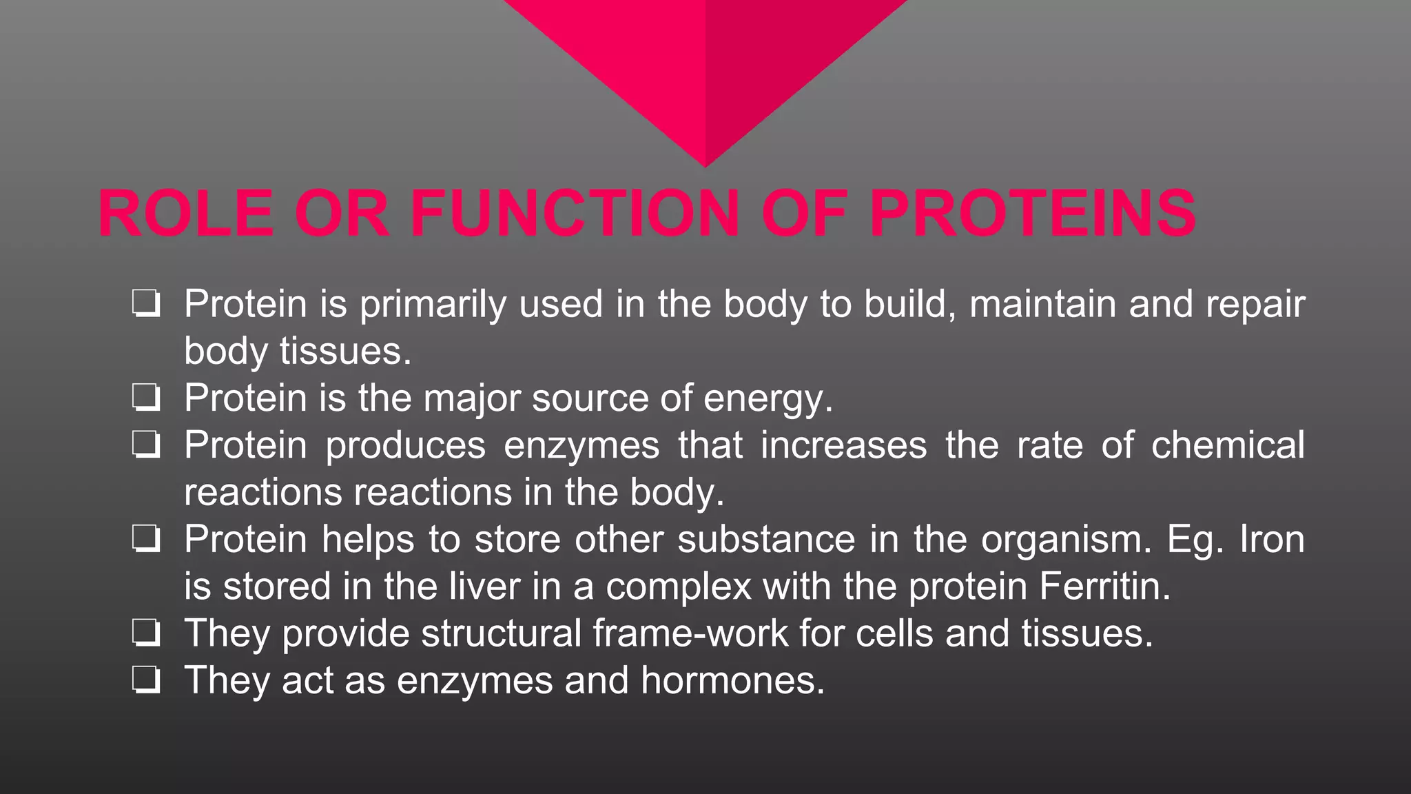 Proteins part 2 | PPTX