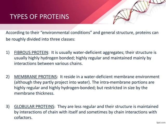 Proteins | PPTX