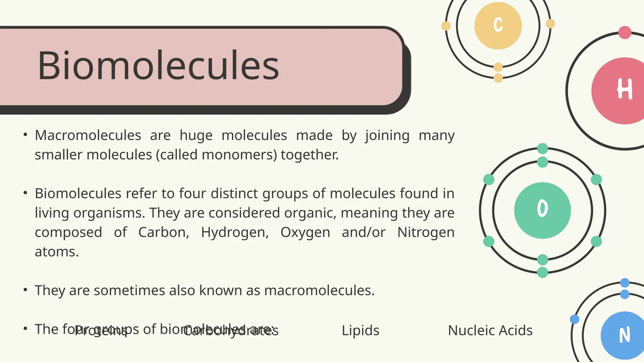 Proteins Presentation in Cream and Pink Simple Style.pptx