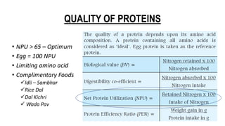 Proteins and nutrition a chapter of PSM.pptx