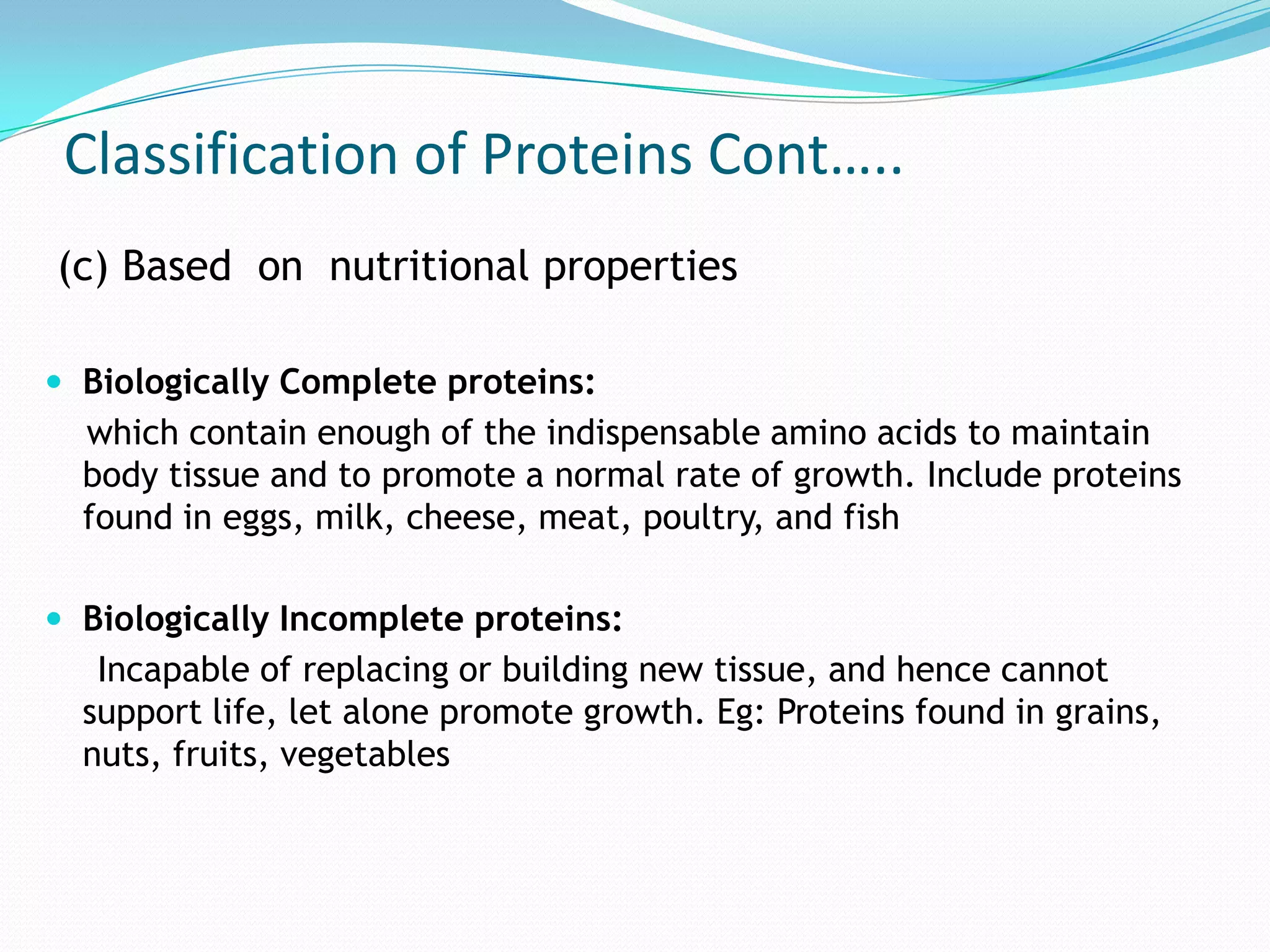 Proteins simplified | PPTX