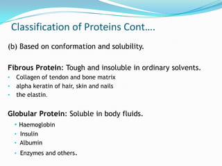 Proteins simplified | PPTX