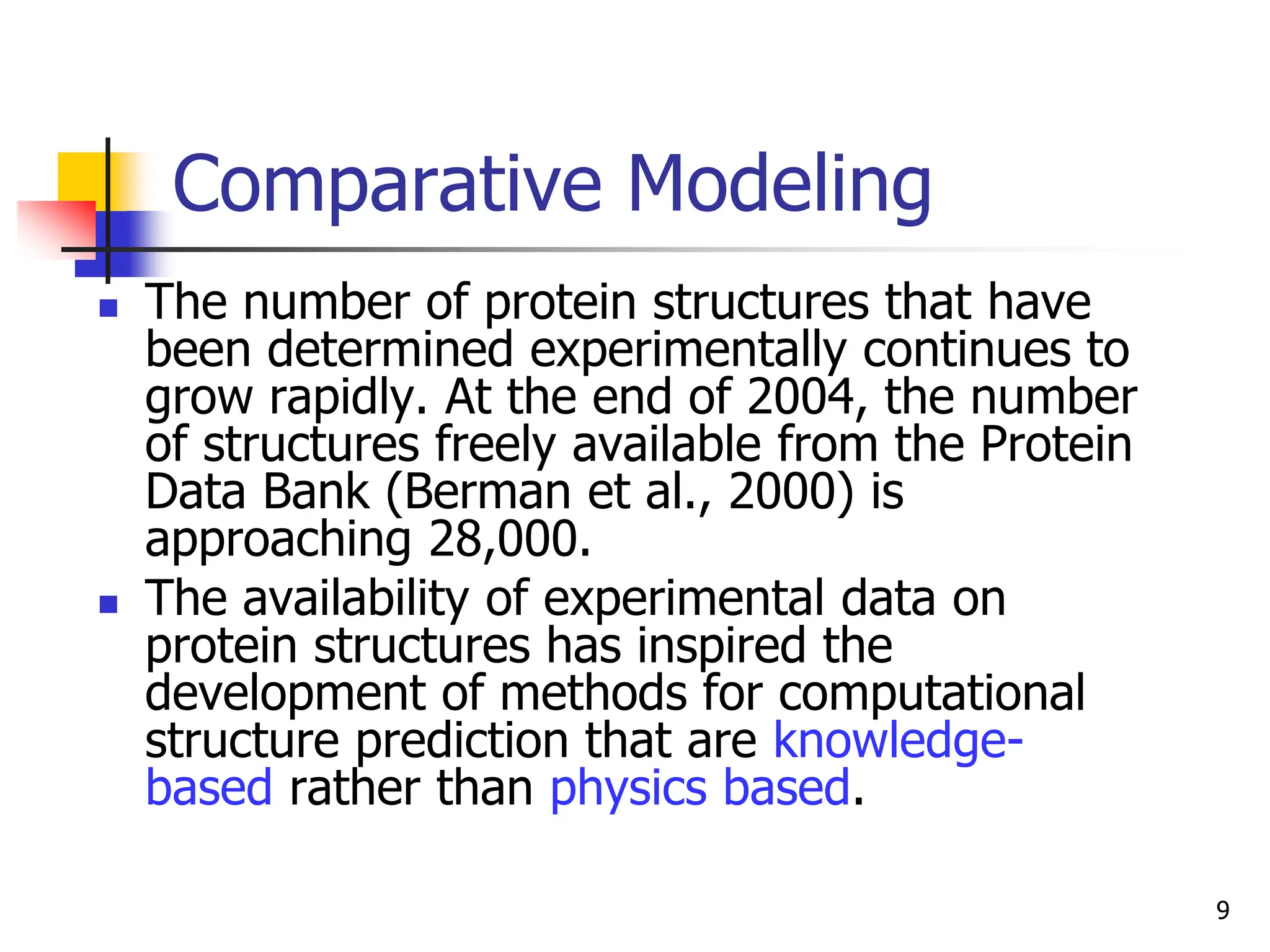 Protein struc pred-Ab initio and other methods as a short introduction.ppt