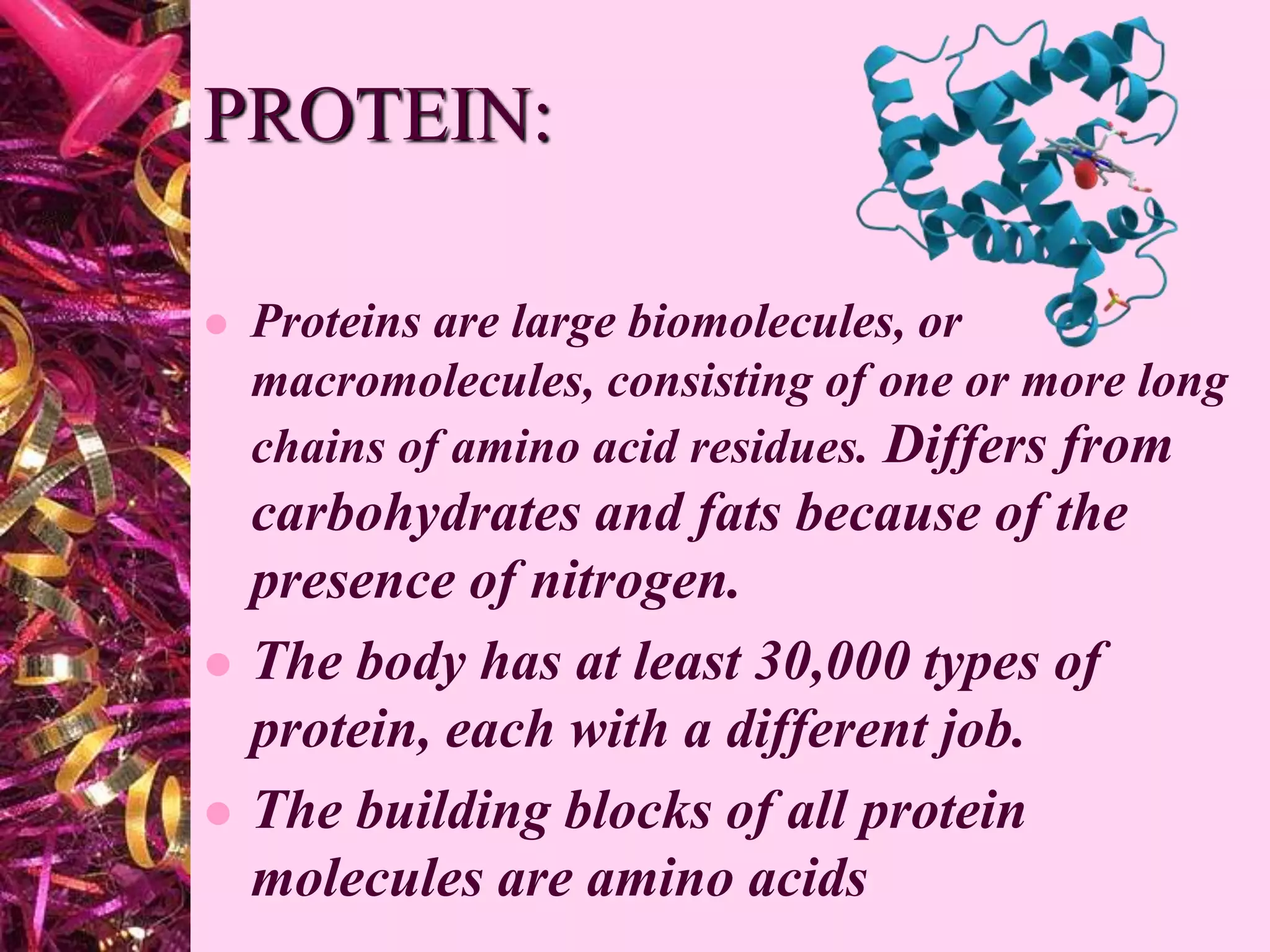 Protein structural analysis | PPTX