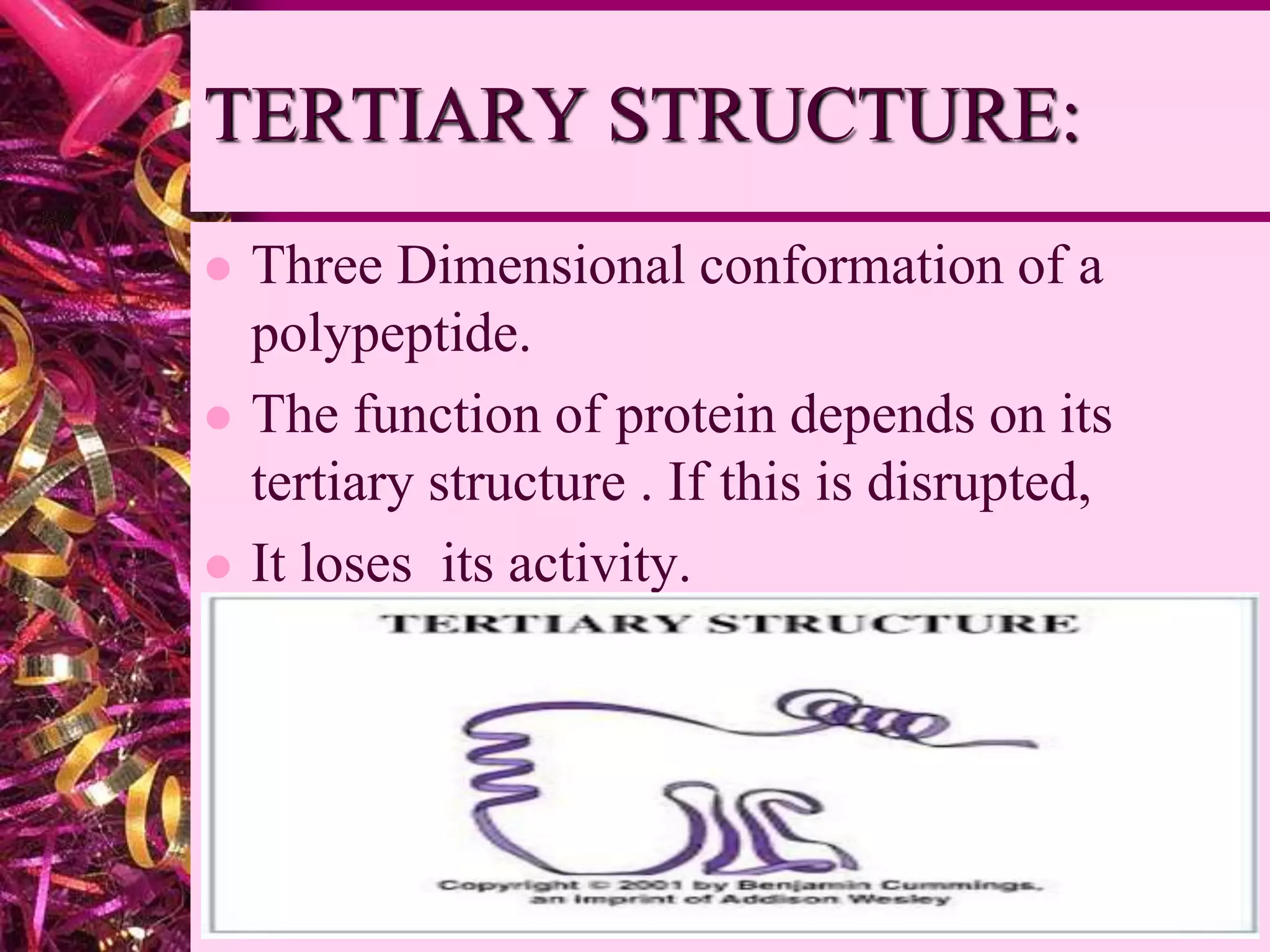 Protein structural analysis | PPTX