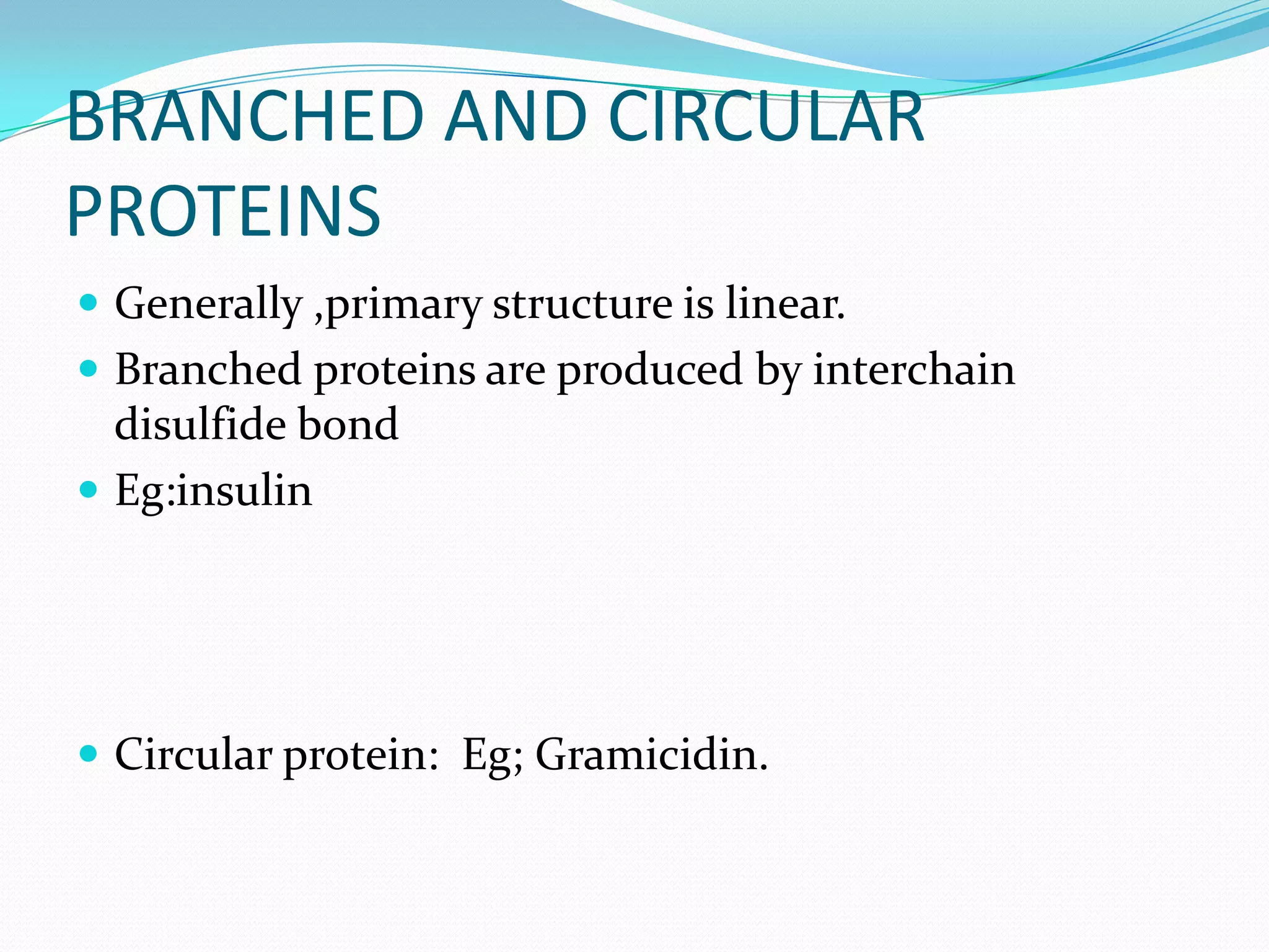 Protein structural organisation | PPT