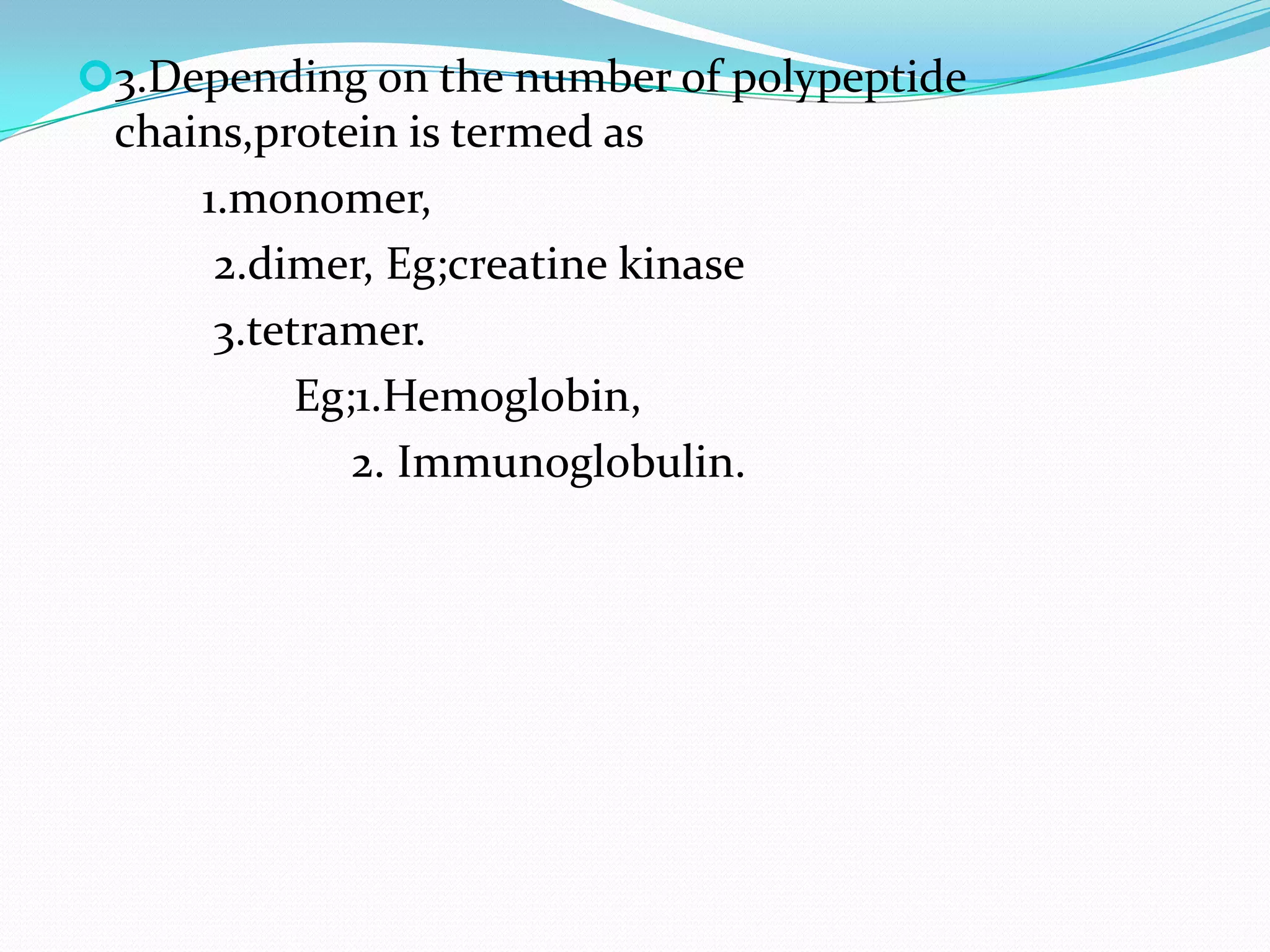 Protein structural organisation | PPT