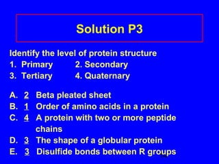 Protein structure | PPT