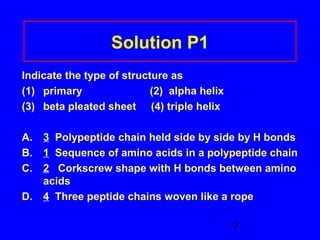 Protein structure | PPT