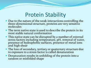 Protein structure | PPTX