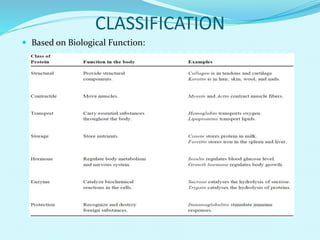 Protein structure | PPTX
