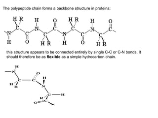 Protein structure | PPT | Chemistry | Science