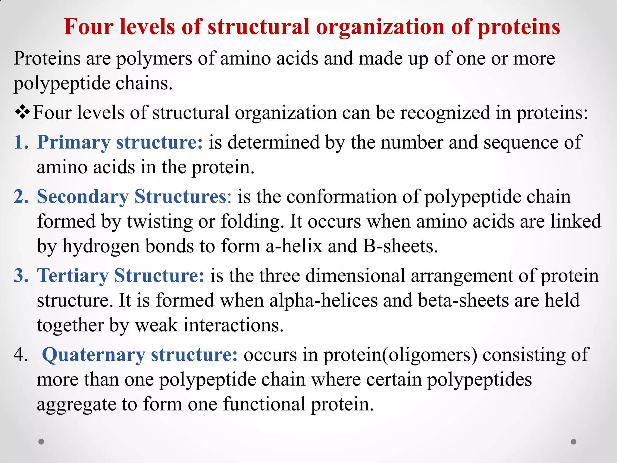 Protein structure | PDF