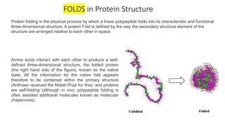 Protein Structure and levels of protein structure | PPTX