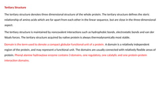 protein structure and protein function.pptx