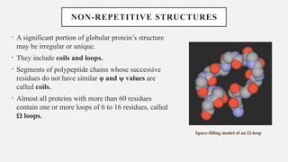 PROTEIN STRUCTURE: presentation on structure of proteins | PPTX