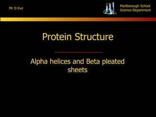 Proteinstructure | PPT