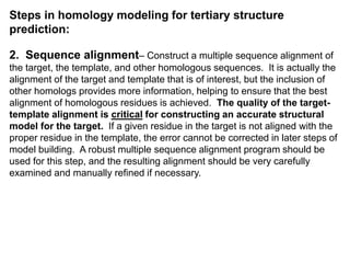 Protein structure 2 | PPTX | Chemistry | Science