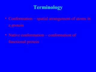 Protein structure 3d | PPT
