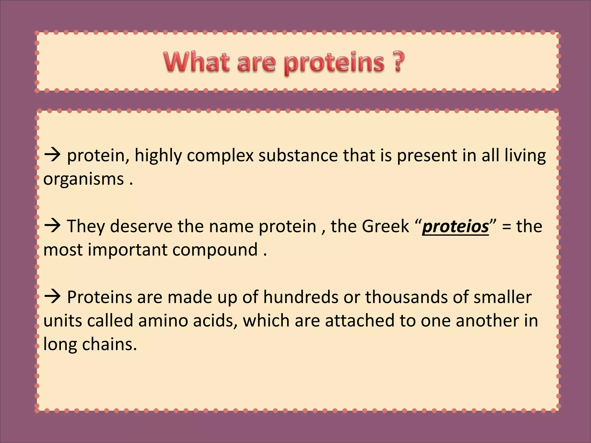 Protein structure and disease | PPTX