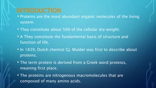 PROTEIN STRUCTURE AND FUNCTION PPT(MD MOBARAK HOSSAIN).pptx
