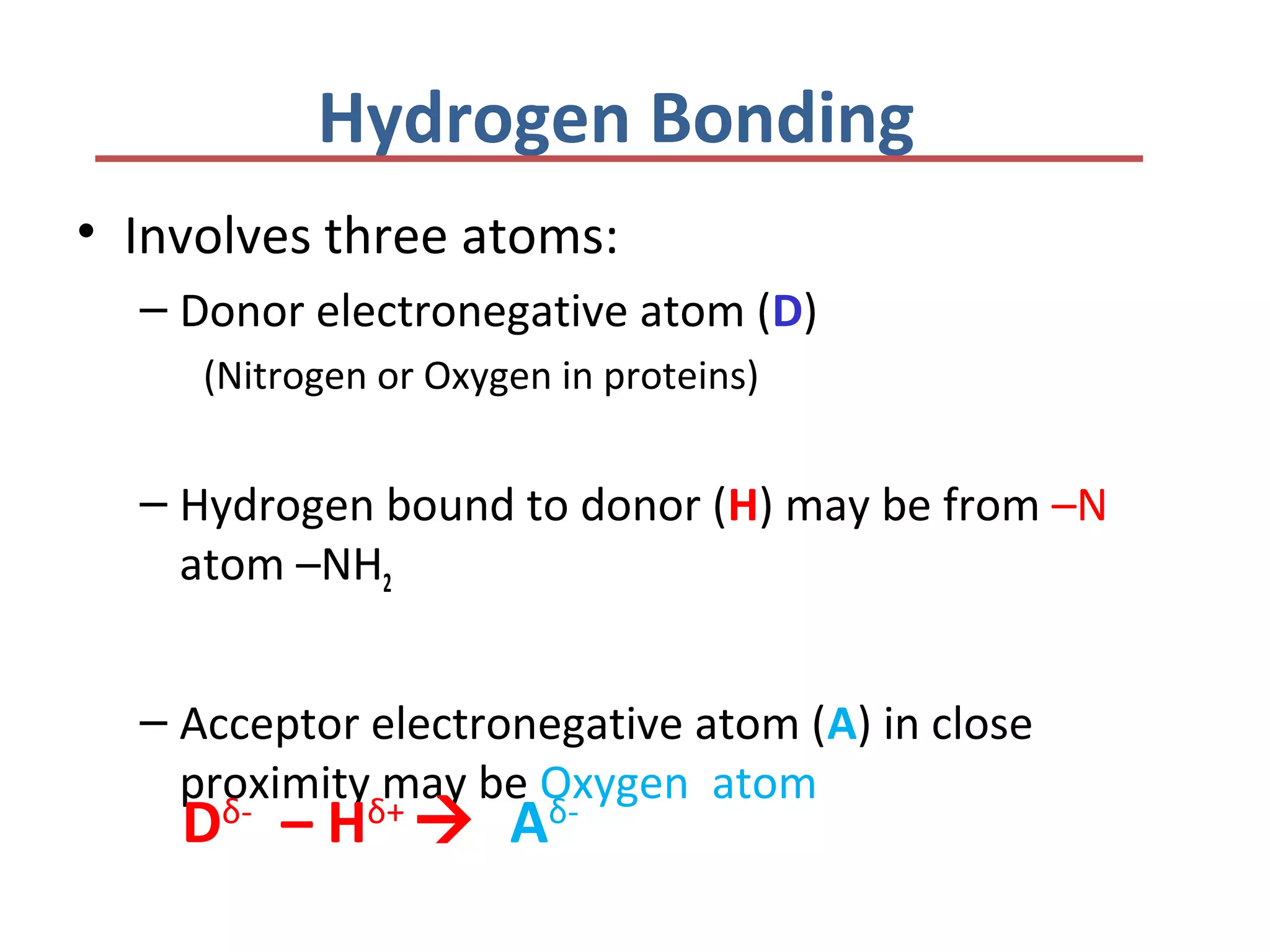 Protein structure Lecture for M Sc biology students | PPT