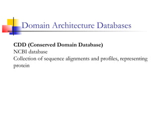 Protein structure classification | PPT