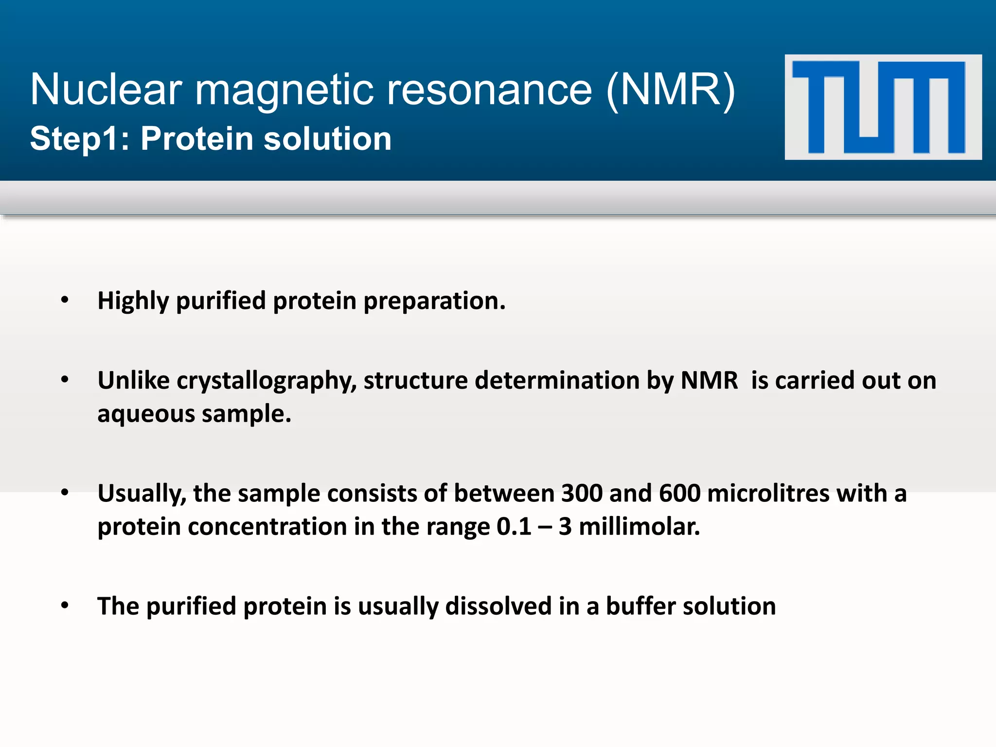 Protein Structure Determination | PPTX