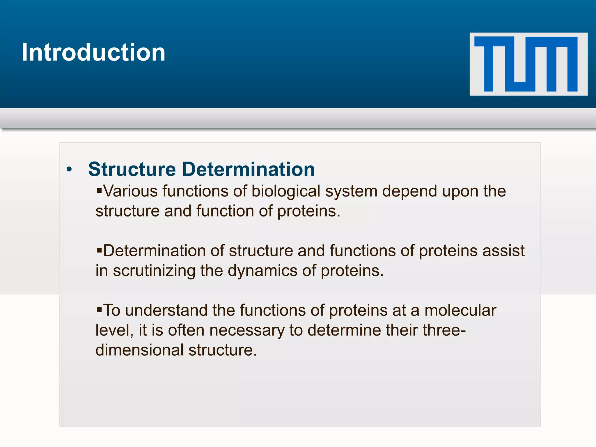 Protein Structure Determination | PPTX